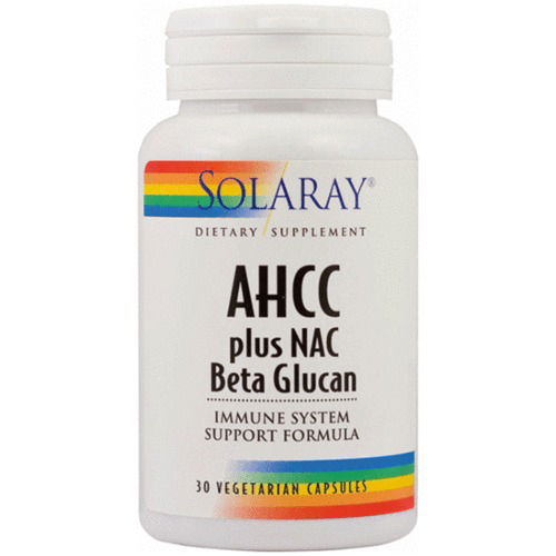 AHCC Plus NAC & Beta Glucan - Solaray - ShopMania