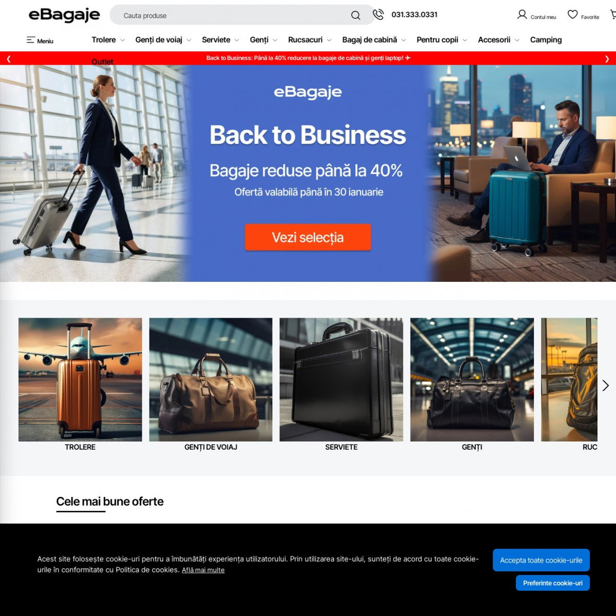 Valize Material Textil - eBagaje