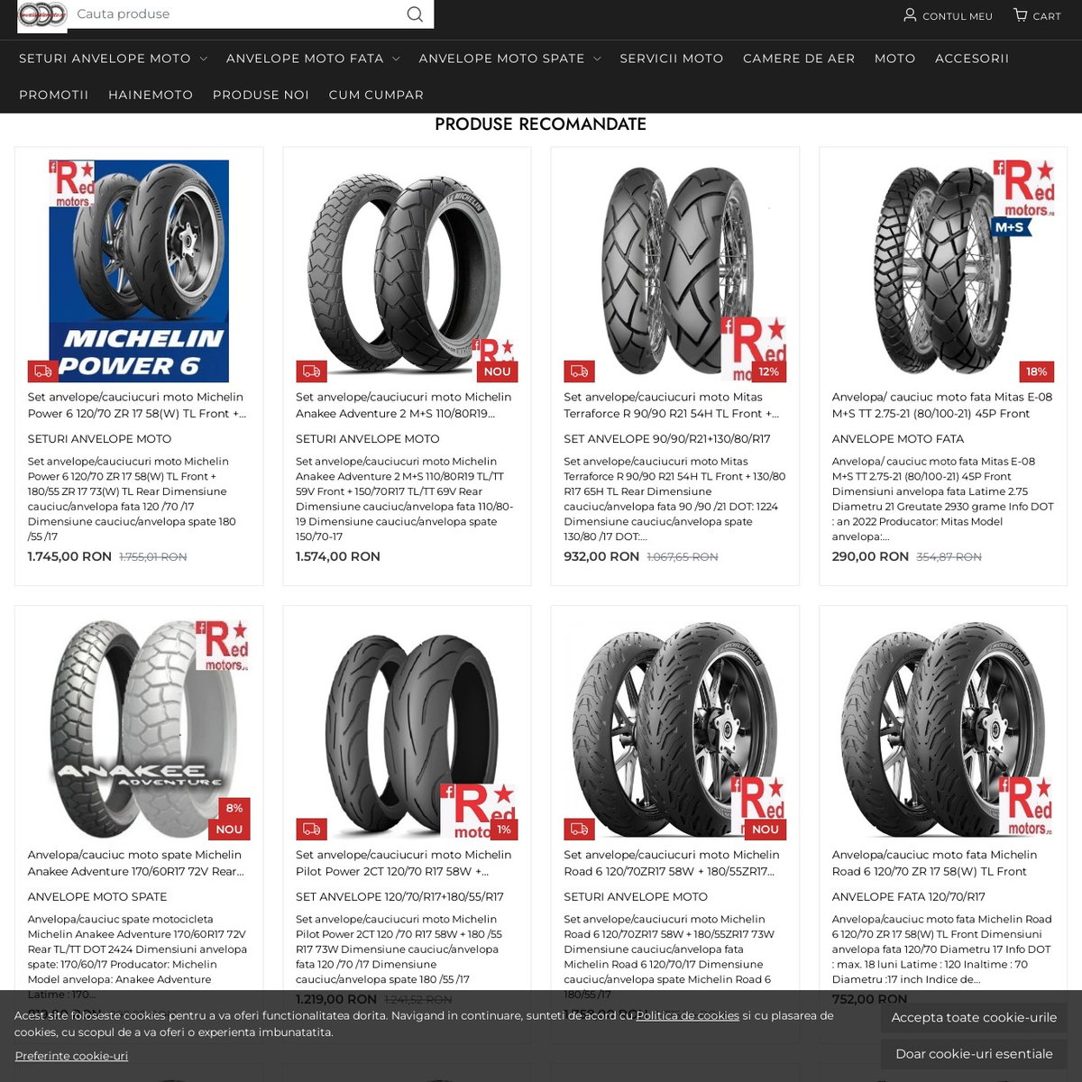 Set Anvelope 90 90 R21 120 80 R19 Anvelopele Moto Set Anvelope 90 90 R21 120 80 R19 Anvelopele Moto
