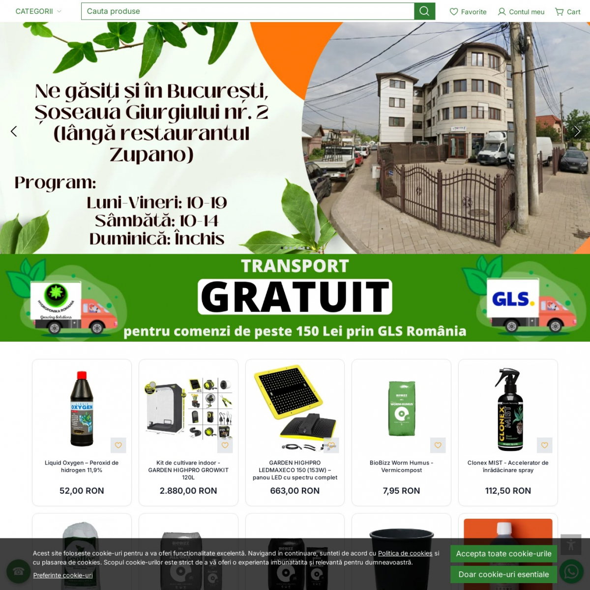 Recipiente Gradate și Pipete - Hydroponika