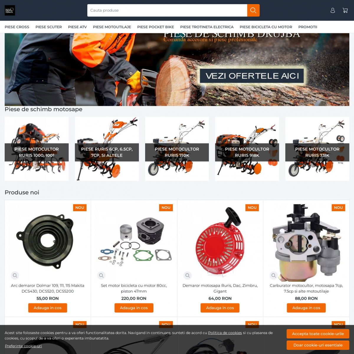 Piese masina de tuns iarba, Ruris - Smart-Mag Romania