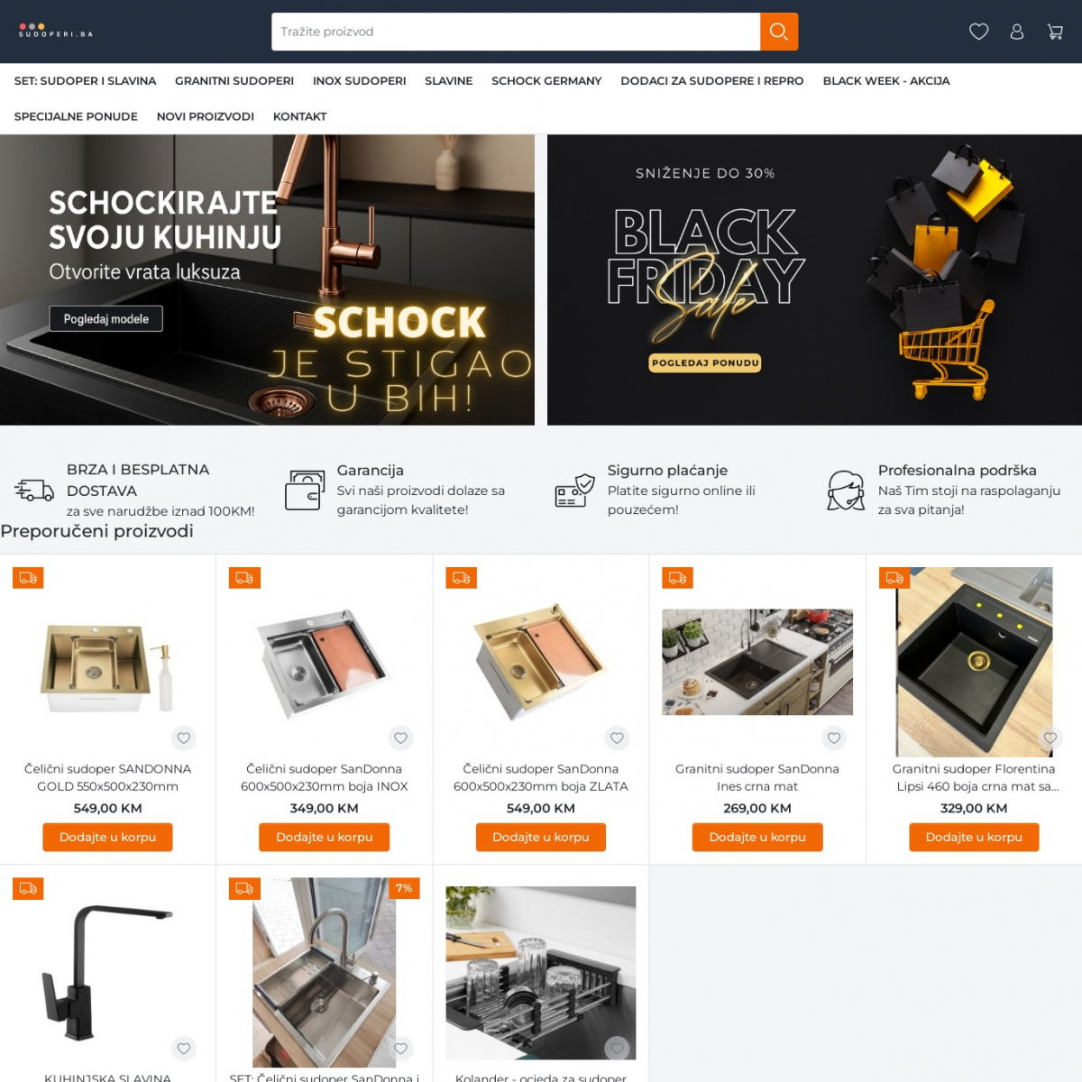 SLAVINE, Schock - Sudoperi.ba