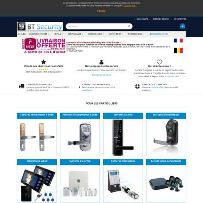 Bt-security.fr - Informations sur le magasin - ShopMania