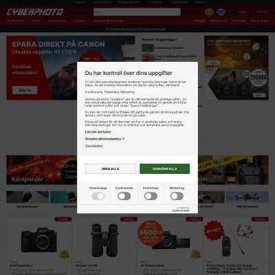 CyberPhoto - Butiksinformation - ShopMania