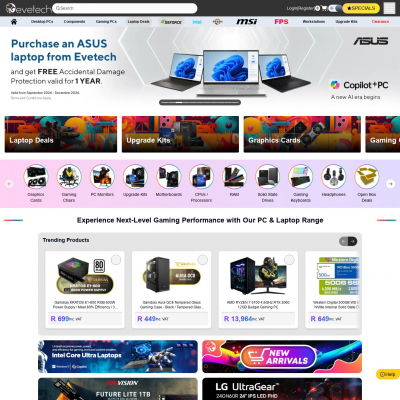 Evetech - Store information - ShopMania