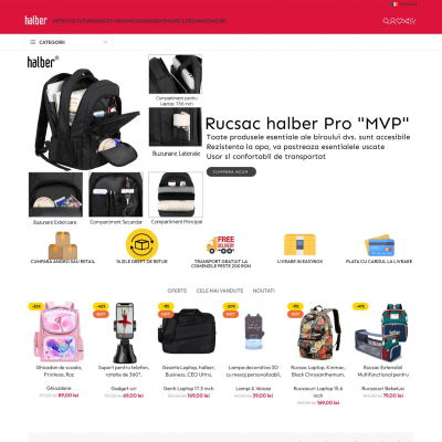 Halber.ro - Informatii magazin - ShopMania