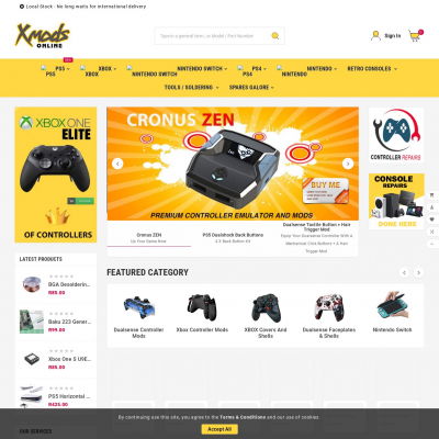 Xmods.co.za - Store information - ShopMania
