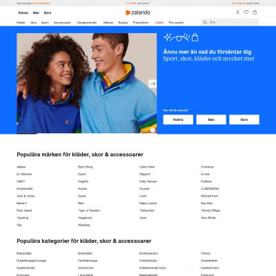 Zalando.se - Butiksinformation - ShopMania